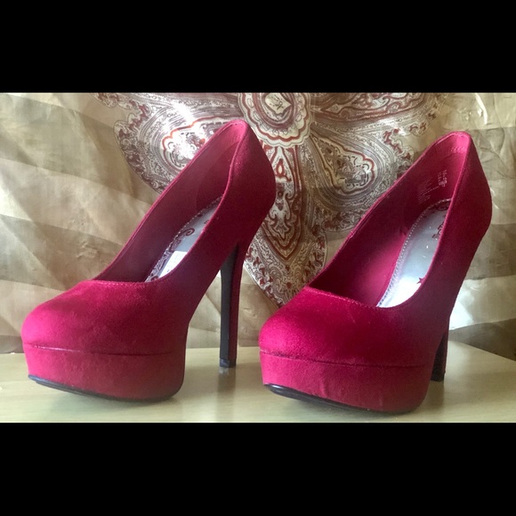 Shoes | Sexy Red Platform Heels | Poshmark